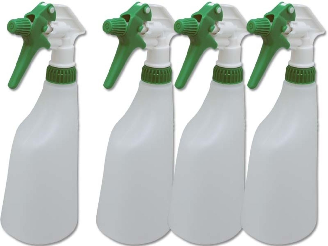 Emmers en Flacons: Sprayflacon 600ml incl. spray- trigger groen